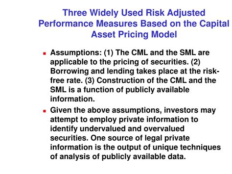 Ppt Measuring Portfolio Performance With Asset Pricing Models Chapter 11 Powerpoint