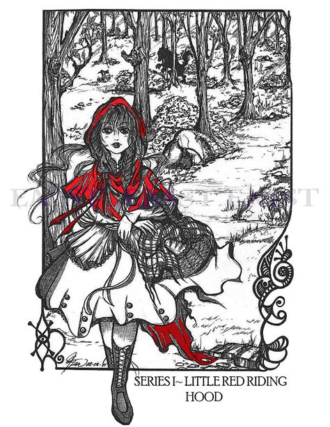 Red Riding Hood Illustration Red Riding Hood Illustration