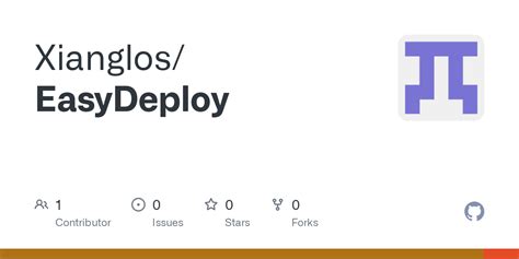 Github Xianglos Easydeploy