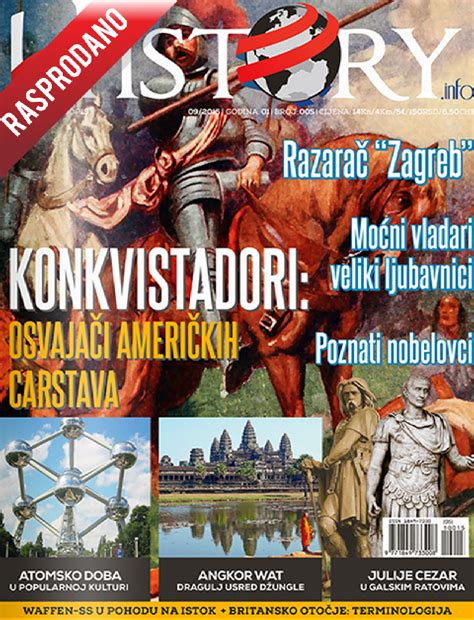Časopis History Broj 5 Povijesthr Pretplata