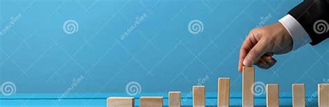 Business Decision Making With Wooden Blocks Stock Illustration Illustration Of Innovation