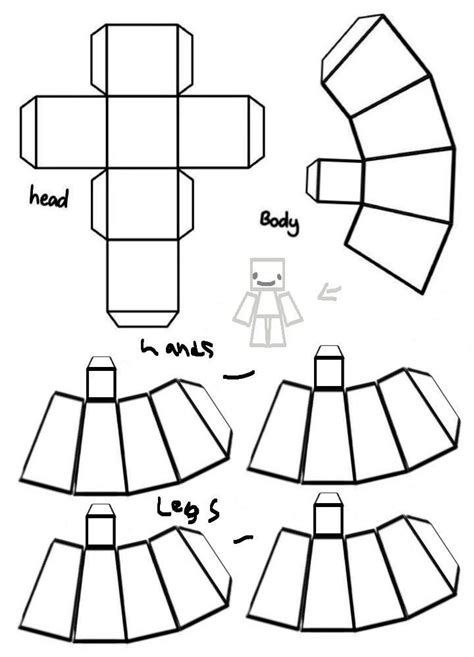 3d Paper Doll Template