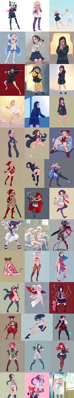 萝莉原画图片大全 萝莉原画高清好看的图片 花瓣李羡雯的画板