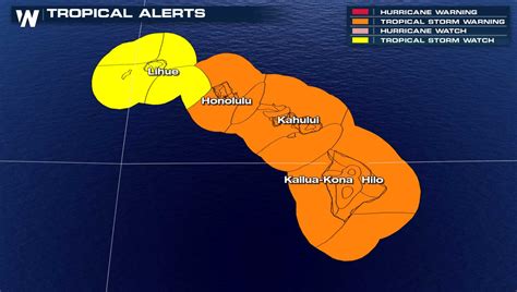 Tropical Storm Alerts In Hawaii Ahead Of Olivia Weathernation
