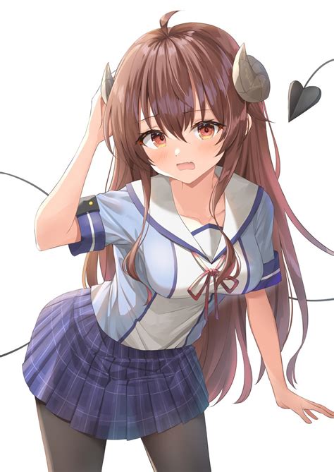 Yoshida Yuuko Machikado Mazoku Drawn By Kanariahisagi Danbooru