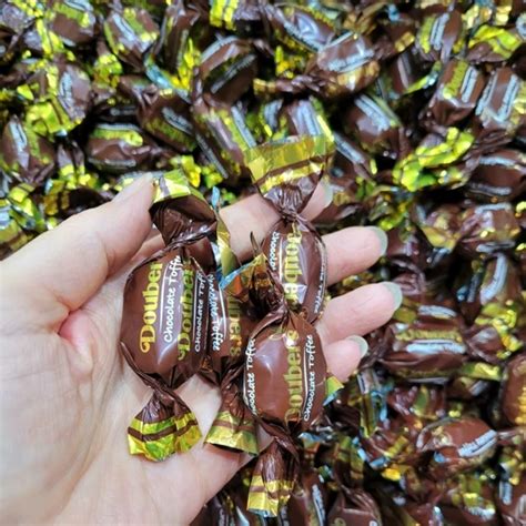 خرید و قیمت تافی کاکائویی با روکش شکلات شیری دوبرز 1 کیلوگرم از