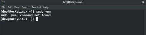 how to fix the yum command not found error in linux [update 2023
