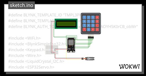 Door Lock Copy Wokwi Esp32 Stm32 Arduino Simulator