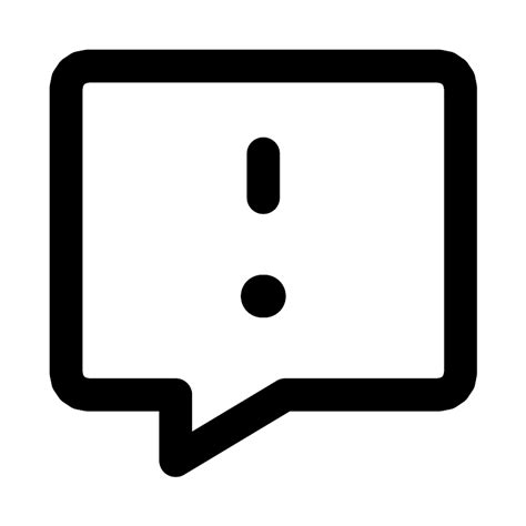 Chat Alert Left 3 Vector Svg Icon Svg Repo