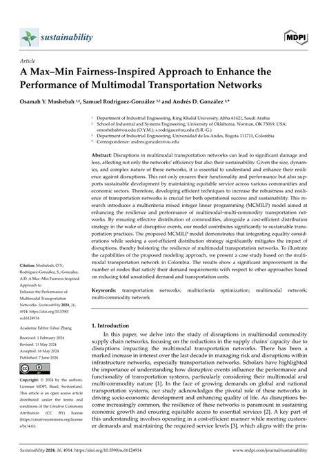Pdf A Maxmin Fairness Inspired Approach To Enhance The Performance Of Multimodal
