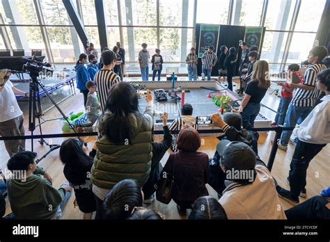 Vex Robotics Teams Compete At The VEX Worlds Championship Qualifying One World Showcase Event At