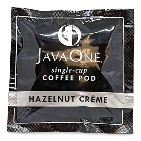 Java One Coffee Pods Hazelnut Creme Single Cup 14 Box Sanico Cleaning Solutions