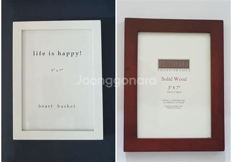 새제품 추억을 담을 사진 액자 2개 시계액자팝아트 중고나라