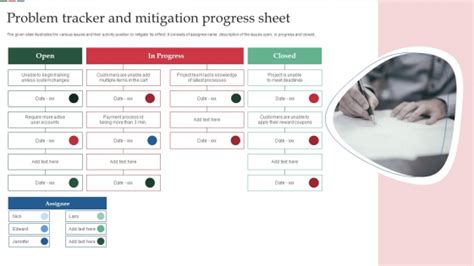 Tracker Sheet Powerpoint Templates Slides And Graphics