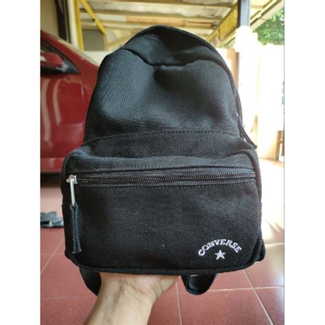 Jual Converse Mini Backpack Preloved Shopee Indonesia