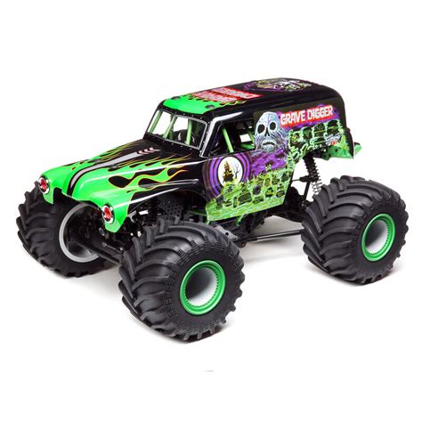 Losi Lmt 4wd Solid Axle Monster Truck Rtr Grave Digger Los04021t1