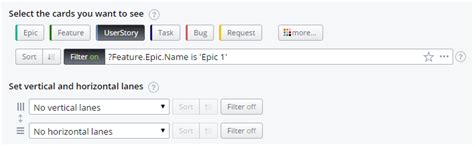 Advanced Filters Overview Targetprocess Enterprise Agility Solution