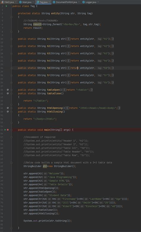 Step DocumentToHtml Java Public Chegg Com