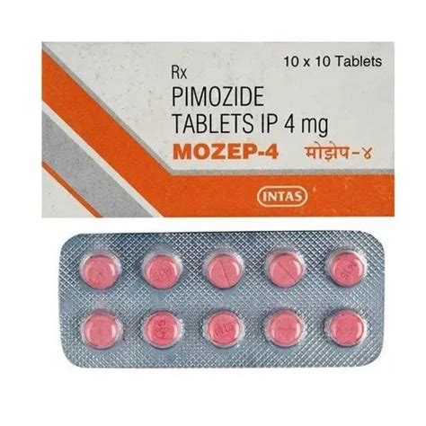 4mg Pimozide Tablets Ip At ₹ 599box Nagpur Id 2856353343430
