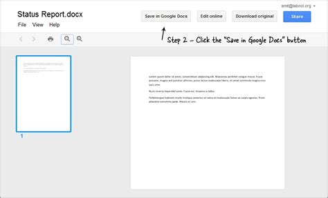 How To Save Gmail Attachments In Google Docs