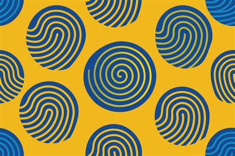 Seamless Fingerprint Image Pattern 41449752 Vector Art At Vecteezy