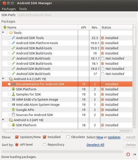 Android Sdk Api 19 Kitkat Offline Documentation Stack Overflow