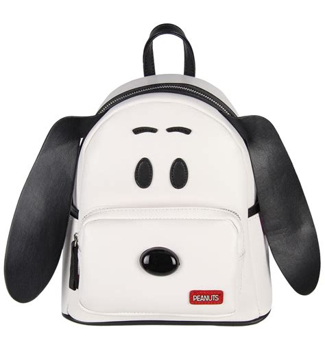 Peanuts Snoopy Mini Backpack Bag Classic Comic Character Face School