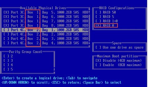 Hard Drive Disable RAID Controller At BOOT And Partition Each Disk Super User