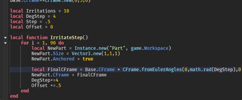 How Would I Code The Archimedean Spiral Scripting Support Developer