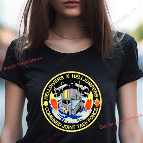 Helldivers X Helljumpers Combined Joint Task Force Shirt Hersmiles