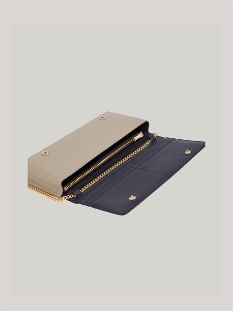 Chain Strap Leather Clutch | Tommy Hilfiger