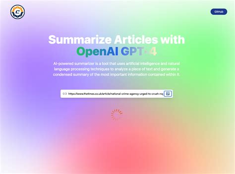 github codesleeps ai summarizer summarize articles