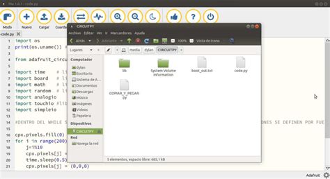 mu editor 3 Espacio Tecnológico