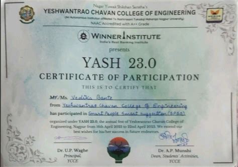 Vedika Bante On Linkedin People Share Engineering Bank