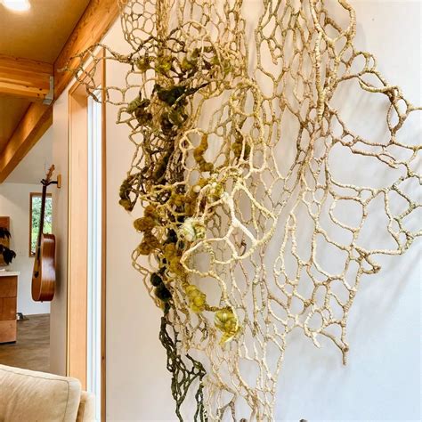 Tininha Silva Fiber Sculpture Textile Sculpture Wire Art