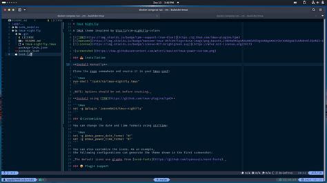 Github Jasonmb626tmux Nightfly A Tmux Theme Inspired By Bluz71vim Nightfly Colors
