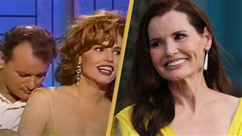 Geena Davis Says Awkward Interview With Bill Murray On Arsenio Was
