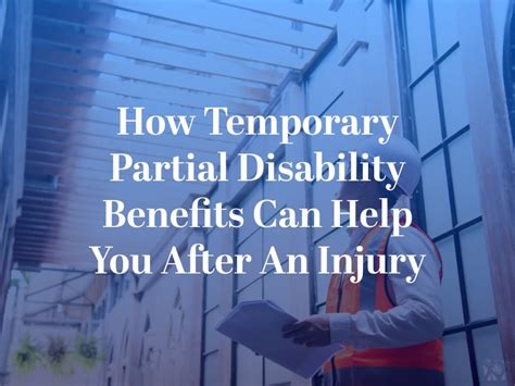 Illinois Temporary Partial Disability Tpd Benefits