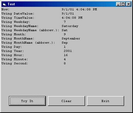 Date Time Functions Part
