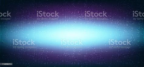 미래 배경 하이테크 디지털 및 네트워크 개념 디자인 Put 텍스트에 대 한 여유 공간 벡터 일러스트 레이 션에 빛 바이올렛 마이크로칩 기술 배경 주제에 대한 스톡 벡터 아트