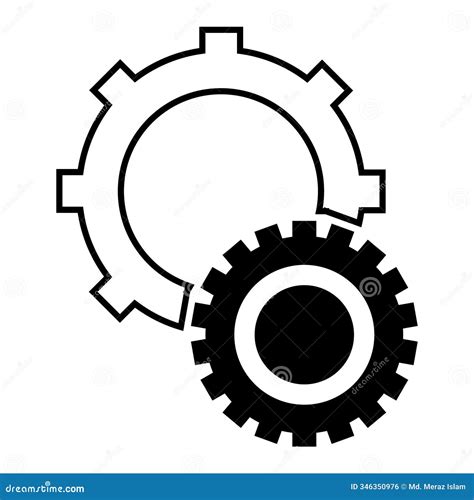 Setup And Setting Icon Stock Illustration Illustration Of Representing 346350976
