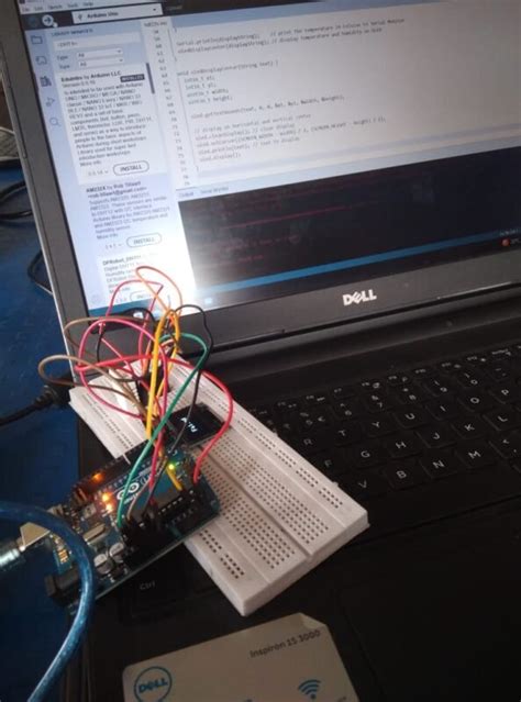 Arduino Temperature Humidity Sensor Oled Display Design Innovation Center