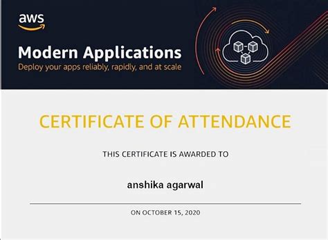 Anshika Agarwal On Linkedin Thankyou Experience Aws Amazon Cloud