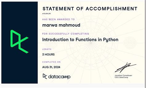 marwa mahmoud on linkedin data science data analysis datacamp