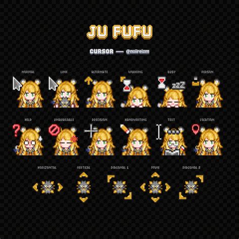 Курсоры Цзюй Фуфу Zzz для Windows скачать на