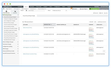 Active Directory Reporting Tool Manageengine Adaudit Plus
