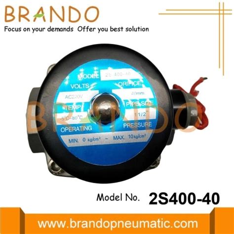 2s400 40 15 Diaphragm Operated Solenoid Valve Water China
