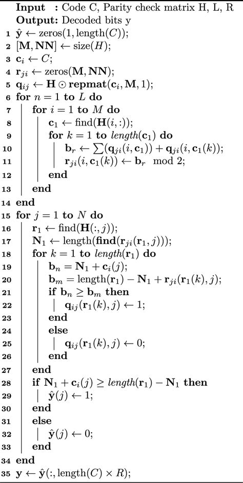 bit flipping decoding algorithm download scientific diagram