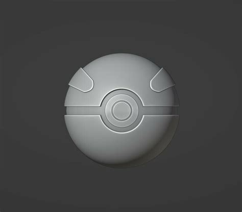 Fichier Obj Ultraball Pokemon 🐉 ・idée Pour Impression 3d à Télécharger・cults