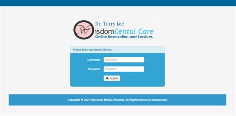 dental clinic online appointment system in php mysql campcodes